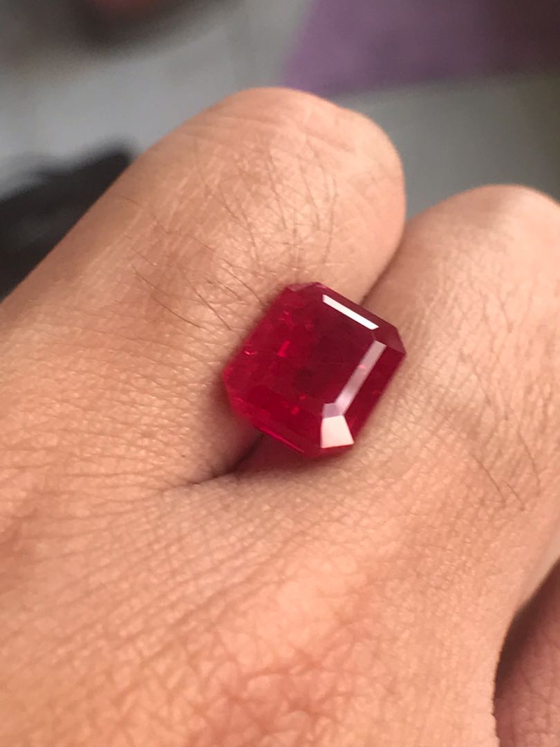 Ruby Inclusions (Delima Rekahan) Lab, Luxury, Accessories on Carousell