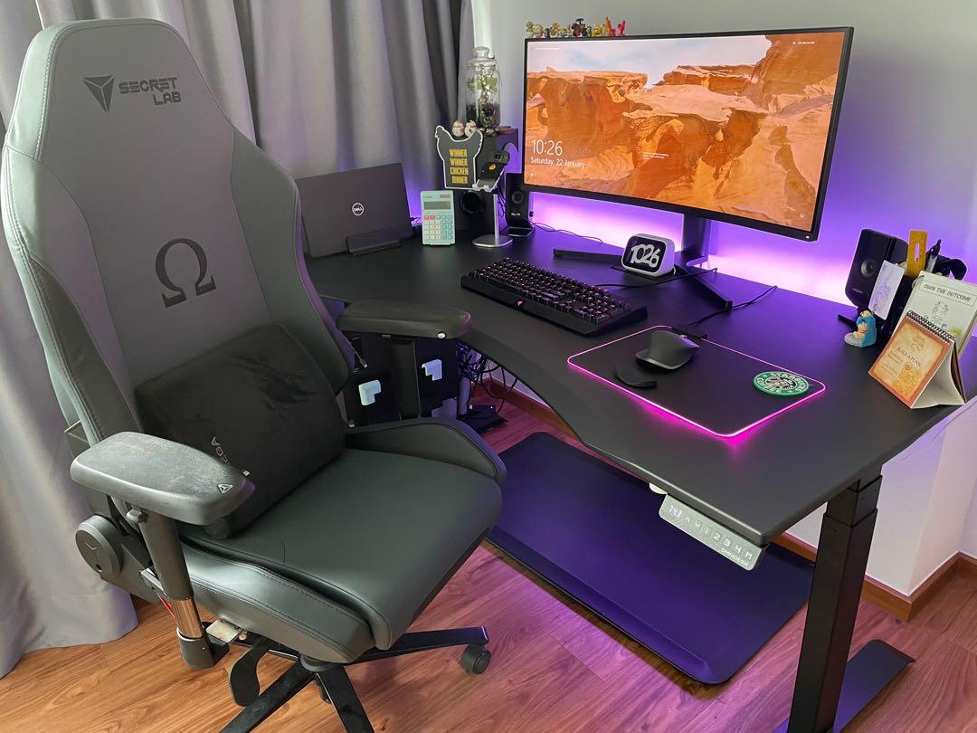 Secret lab (Omega 2018 Ash), Furniture & Home Living, Furniture, Chairs ...