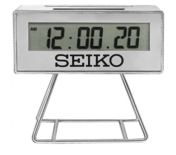 Limited Edition Seiko Digital Clock, Furniture & Home Living, Home ...