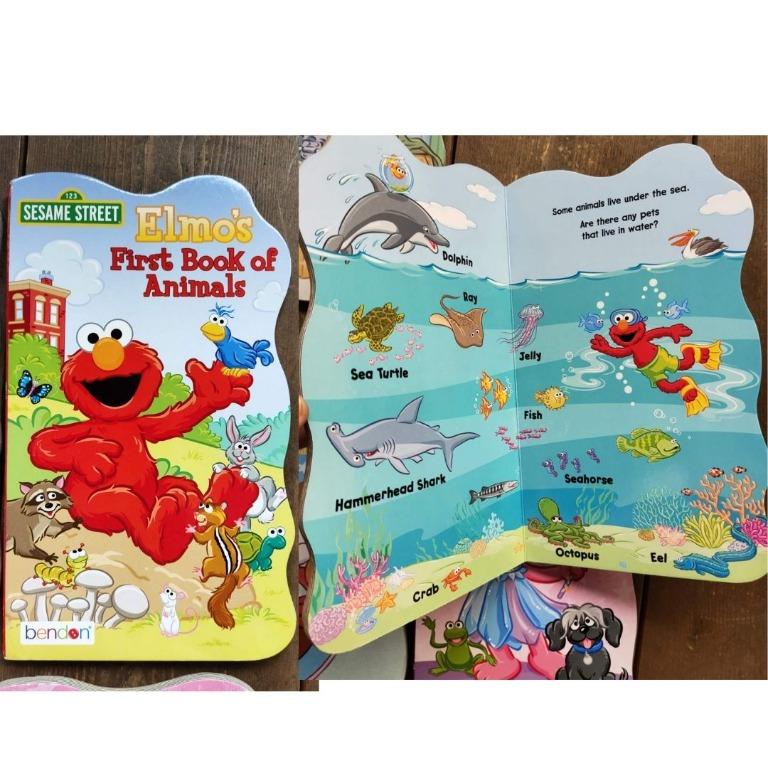 Sesame Street (4 board books) WITH SLIGHT DENTS AND SCRATCHES ON BOOK ...