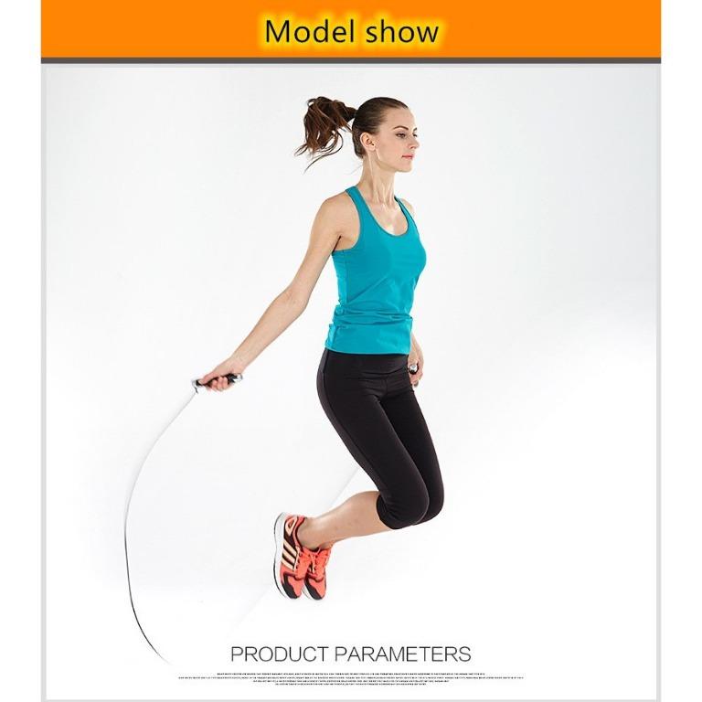 *SG seller* Jump Ropes Professional Fitness Jump Rope Speed Skipping ...