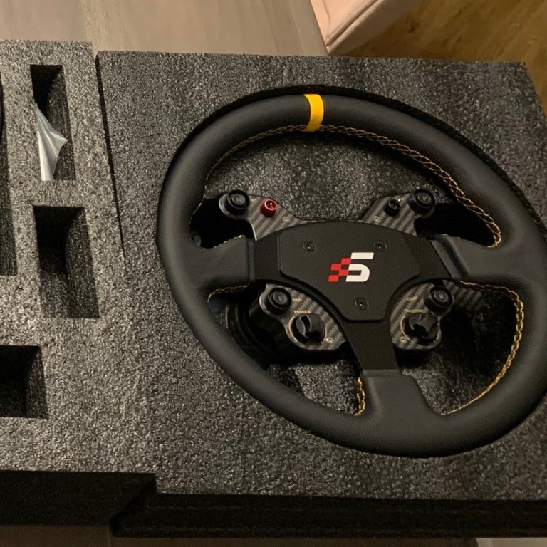 Simagic GT1-R STEERING WHEEL + QR + HURACAN GT3, Video Gaming, Gaming ...