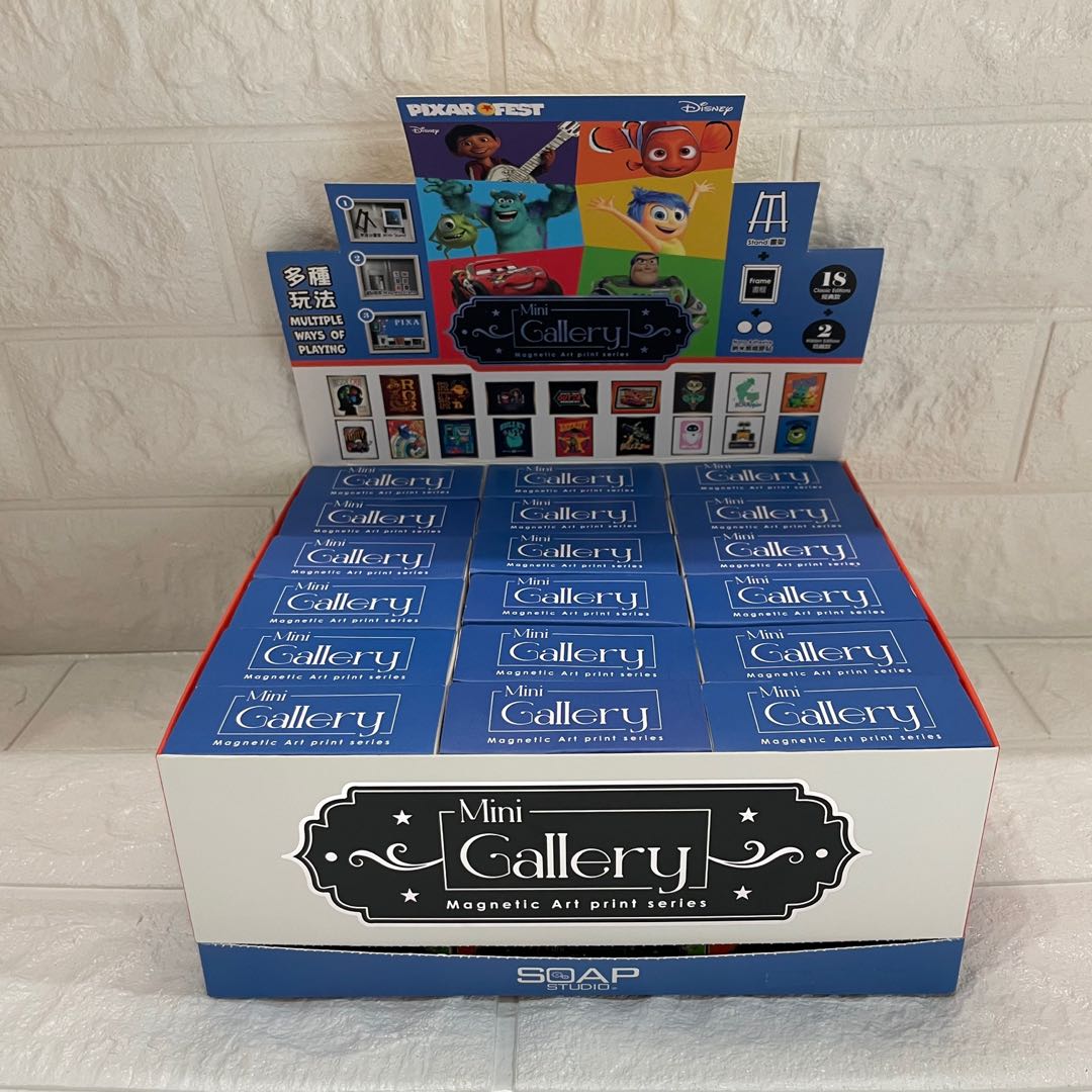 soap studio mini gallery pixar fest toy story insideout momo 盲盒玩具 磁石 磁貼 ...