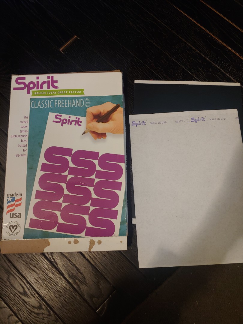 Spirit Stencil paper 過底紙, 興趣及遊戲, 手作＆自家設計, 工藝用品及工具 - Carousell