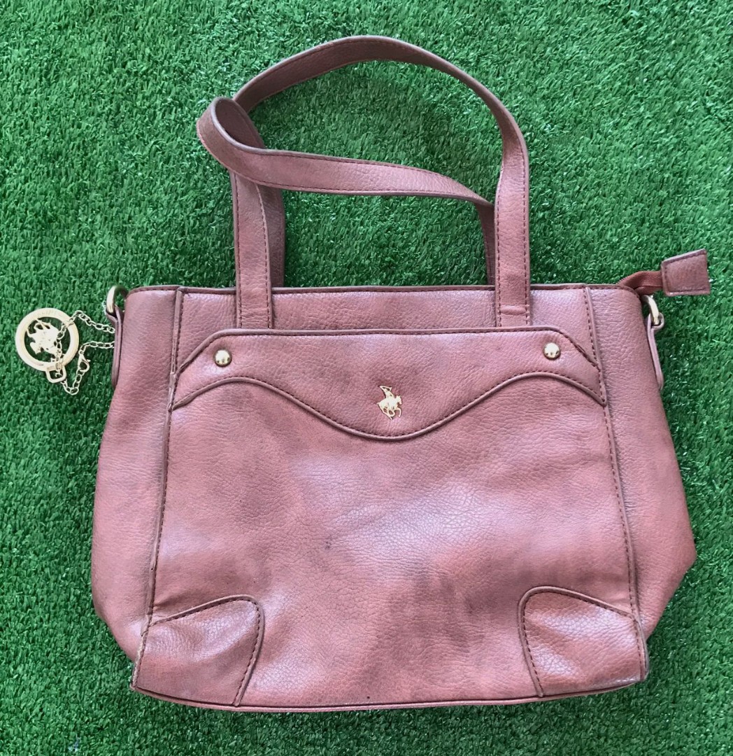 Swiss Polo leather handbag, Women's Fashion, Bags & Wallets, Purses ...