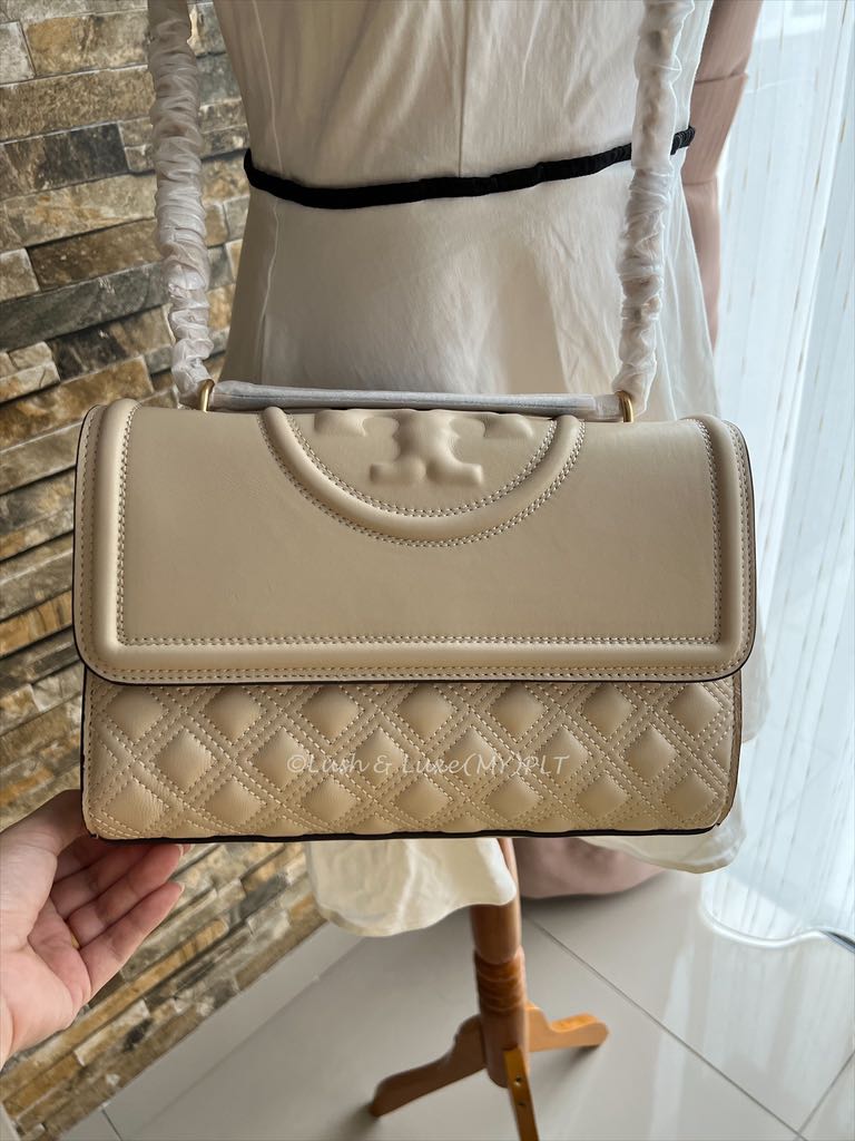 TB Fleming Medium Convertible Shoulder Bag, Women's Fashion, Bags ...