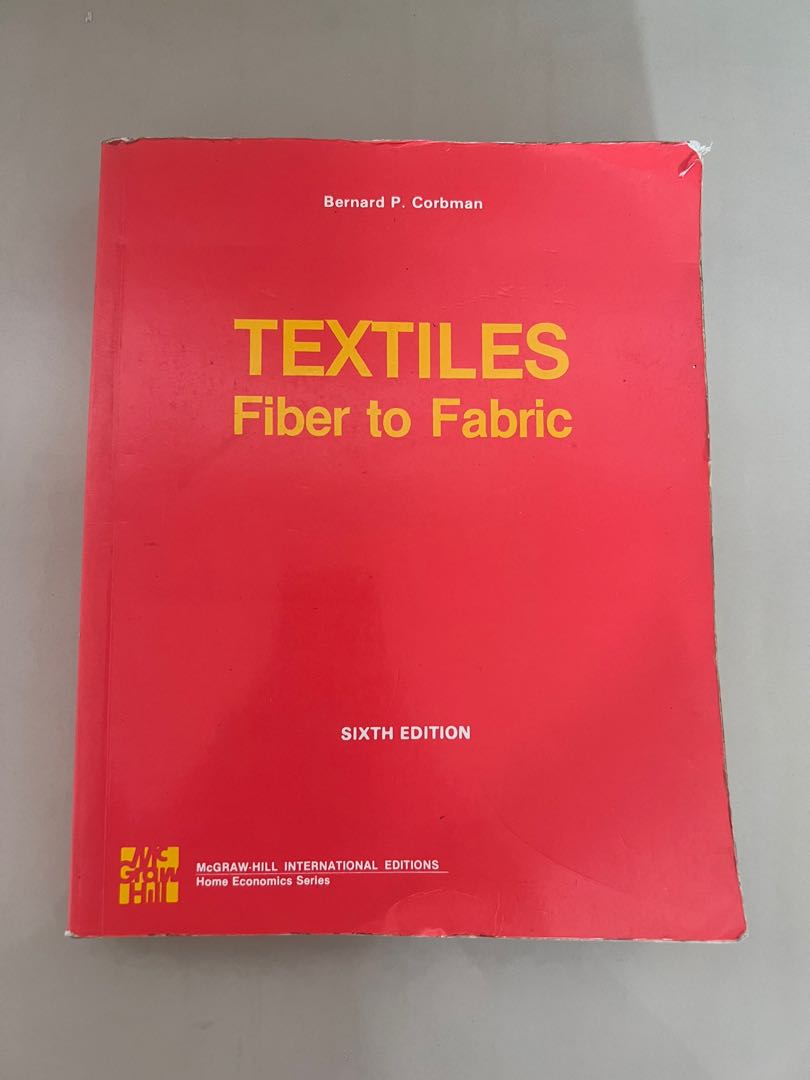 Textiles Fibre to Fabric Book, Hobbies & Toys, Books & Magazines ...