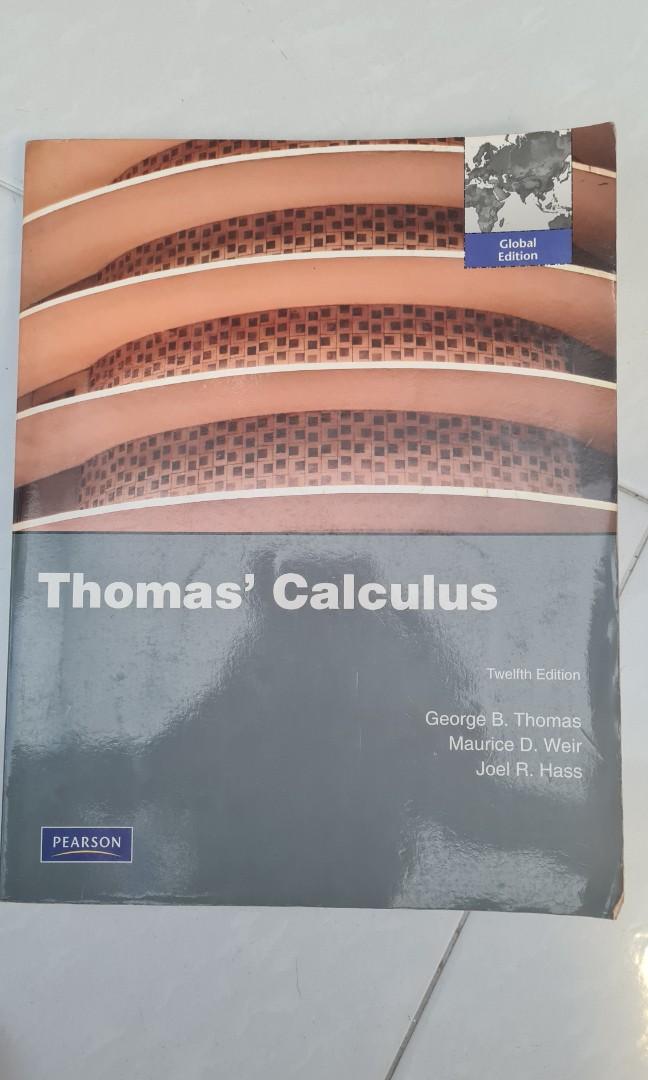 Thomas calculus textbook, Hobbies & Toys, Books & Magazines, Textbooks ...