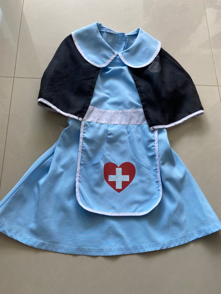 Total Defence Day - Nurse costume for K1/K2 kids, Babies & Kids, Babies ...