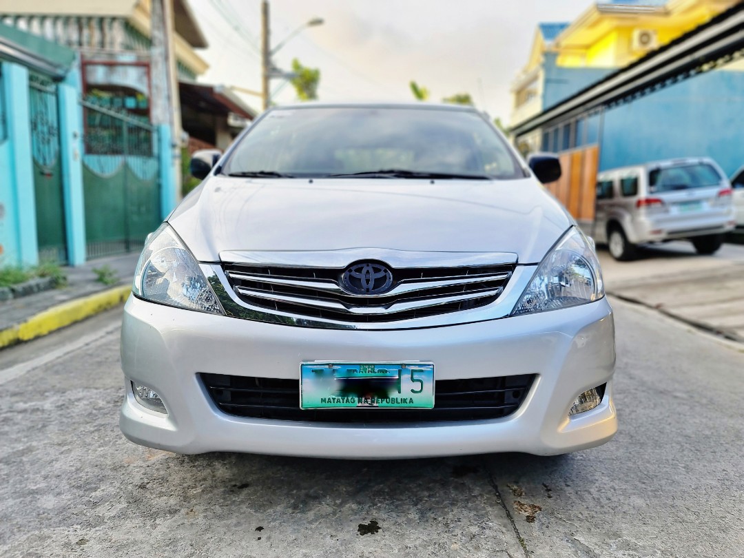 Toyota Innova innova 2012 vvti gasoline manual j e g 2013 2011 Manual ...