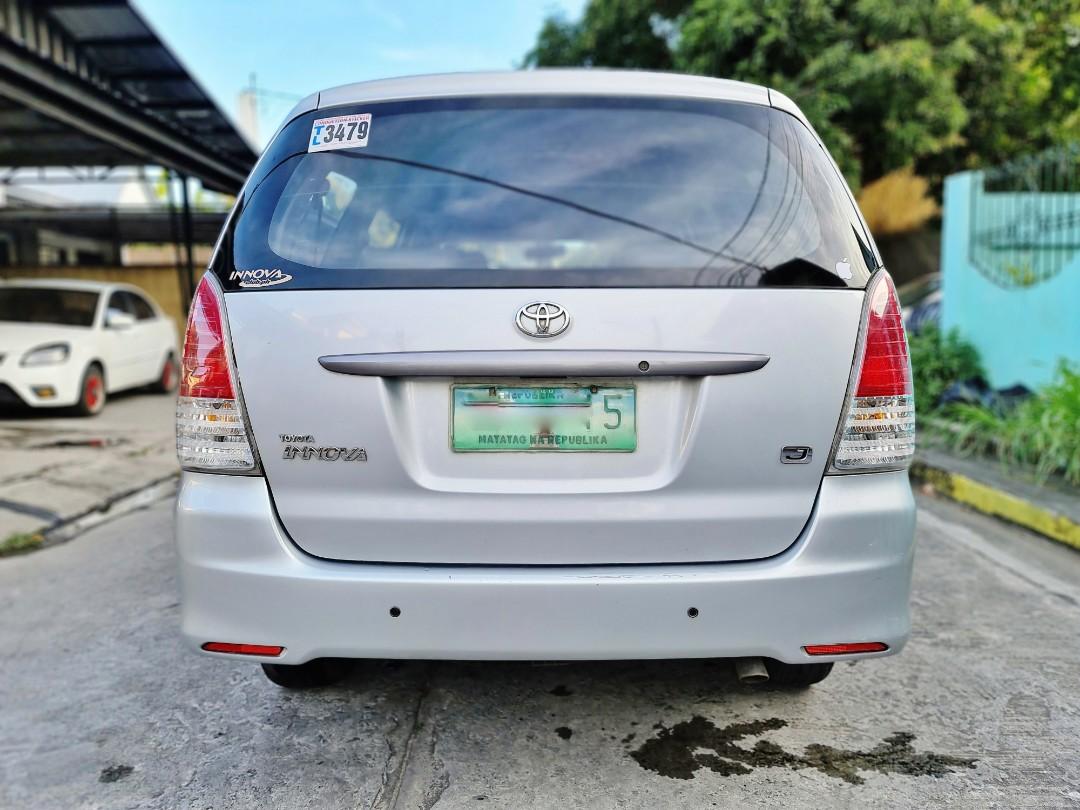 Toyota Innova innova 2012 vvti gasoline manual j e g 2013 2011 Manual ...