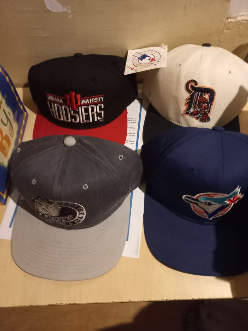 Vintage caps by youngan, new era pro, and starter, Men's Fashion ...