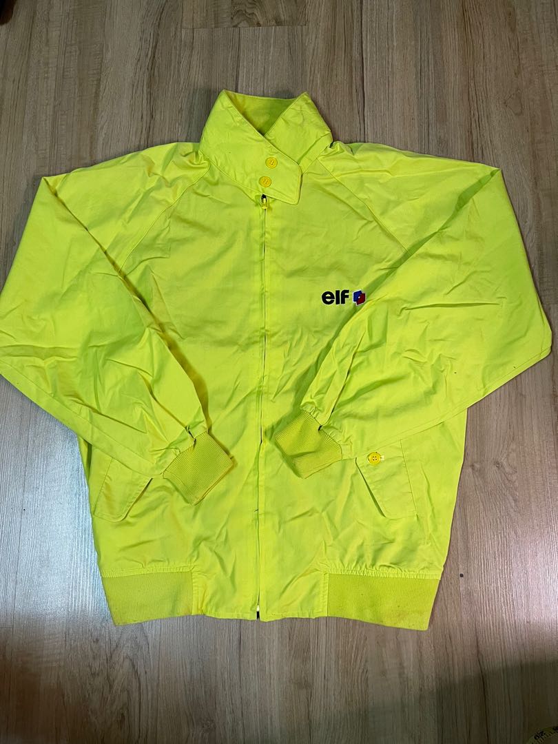 Vintage ELF OIL harington jacket, Men's Fashion, Coats, Jackets and ...