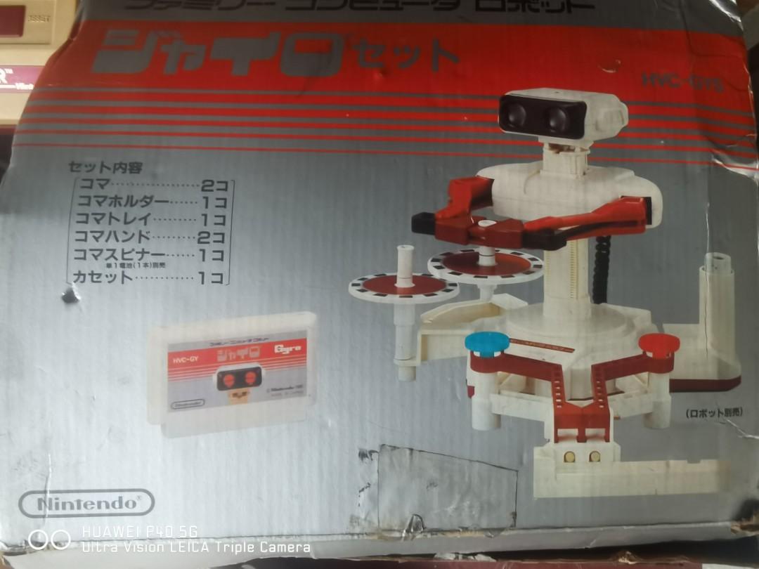 Vintage Nintendo consoles /robot, Video Gaming, Video Game Consoles ...