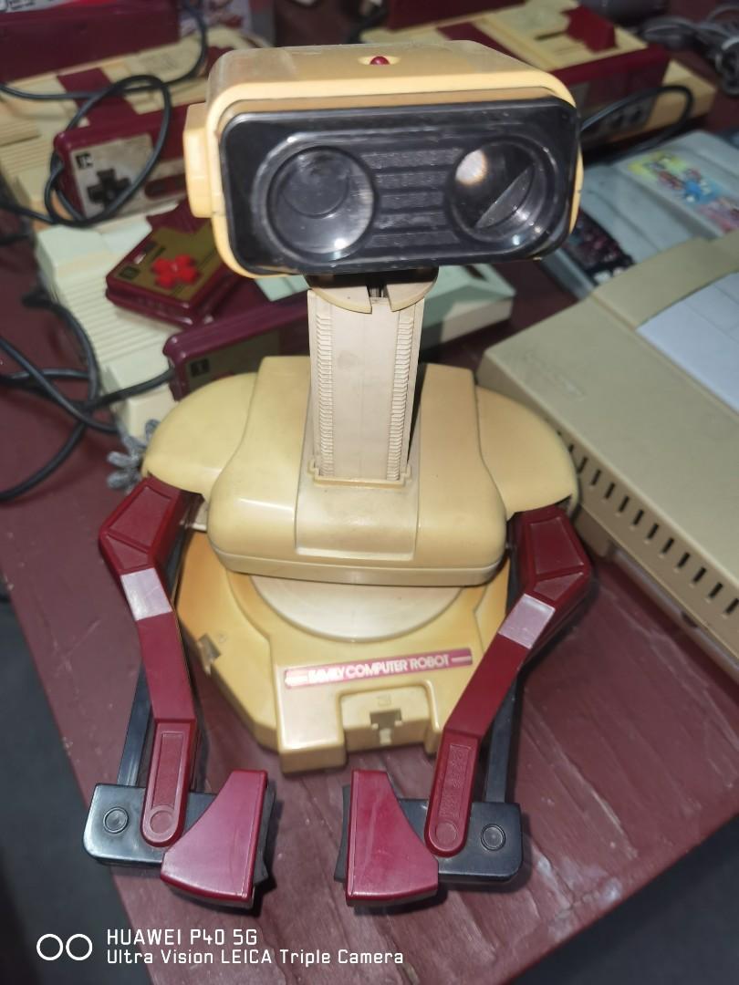 Vintage Nintendo consoles /robot, Video Gaming, Video Game Consoles ...
