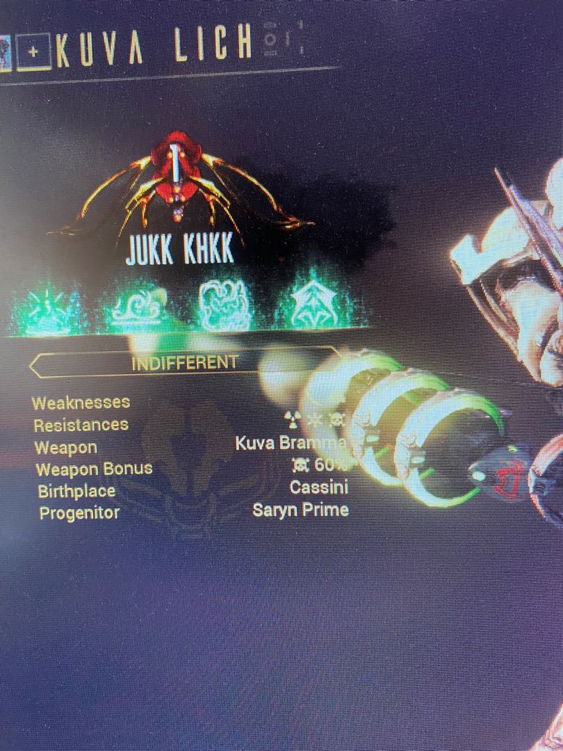 Warframe kuva Bramma 60% toxic, Video Gaming, Video Games, Others on ...