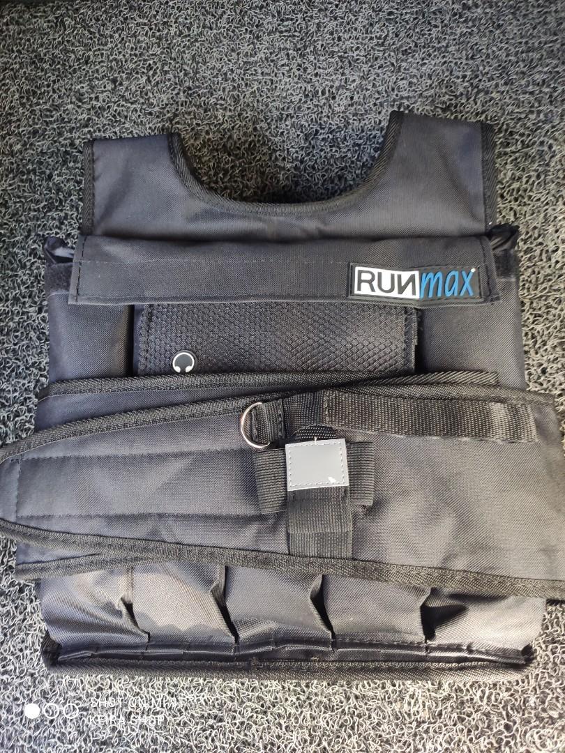 WEIGHTED VEST RUNMAX 60 lbs, Sports Equipment, Exercise & Fitness ...