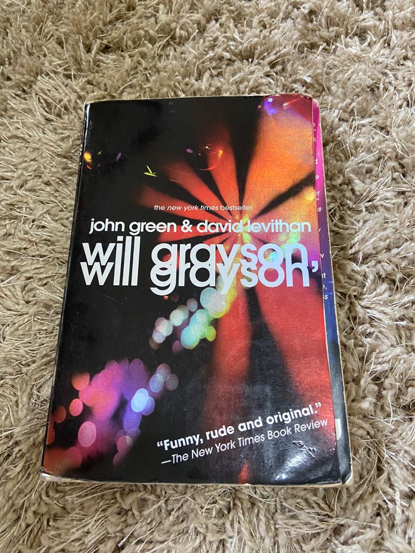 Will Grayson, Will Grayson by John Green and David Levithan, Hobbies ...