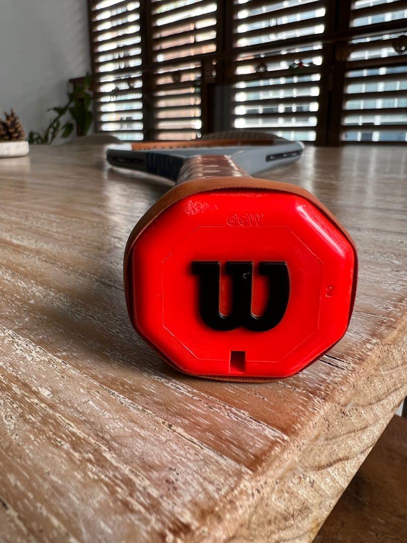 Wilson Blade 98 V7 Roland Garros, Sports Equipment, Sports & Games ...