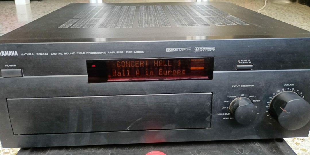 Yamaha Digital Sound Field Processing Amplifiers DSP A-3080, Audio ...