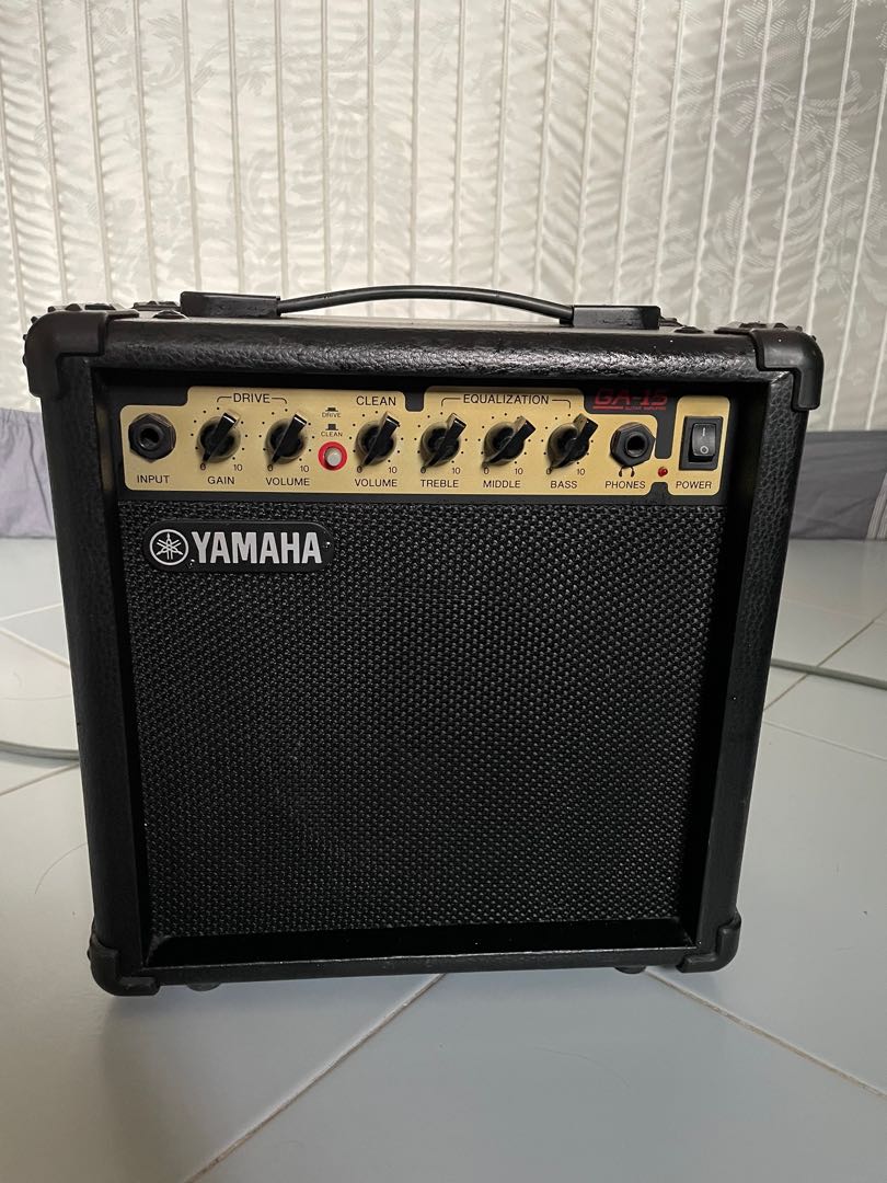 Yamaha GA15 Guitar Amplifier, Hobbies & Toys, Music & Media, Musical ...