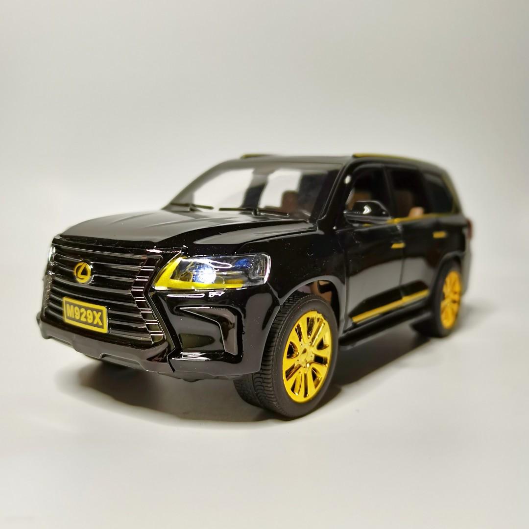 1:24 Lexus LX570 / Toyota Land Cruiser Toy Car Model Diecast with Box ...