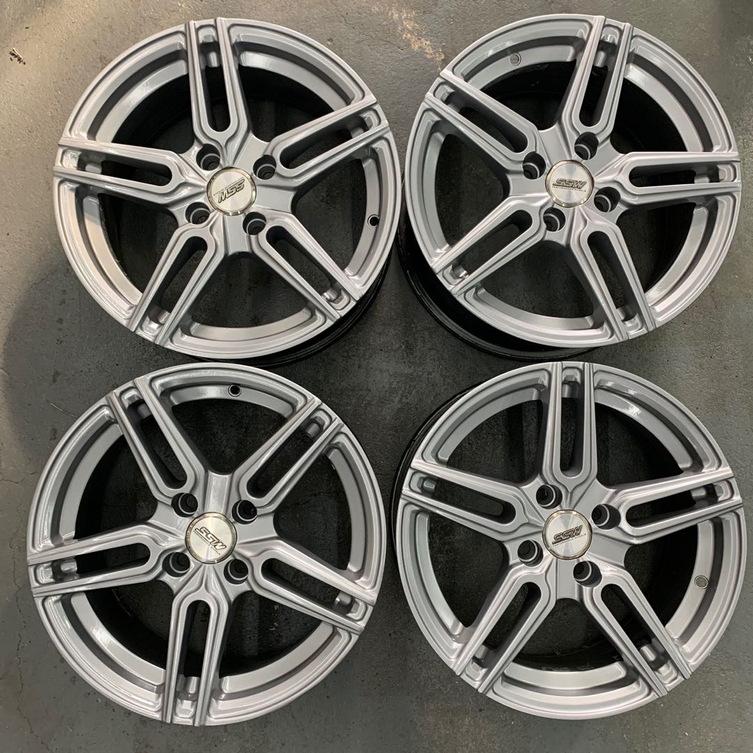 15” 4x100 Sport Rim, Car Accessories, Tyres & Rims on Carousell