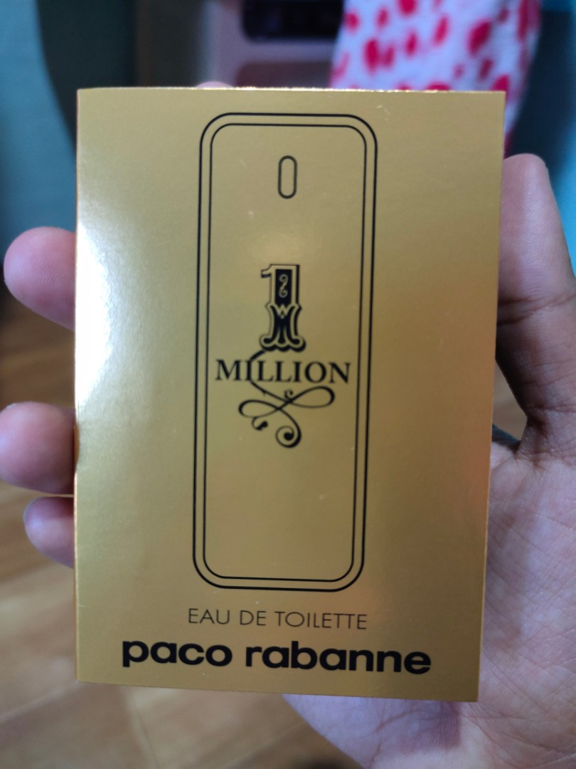 1 million Paco Rabanne perfume sampler, Beauty & Personal Care ...