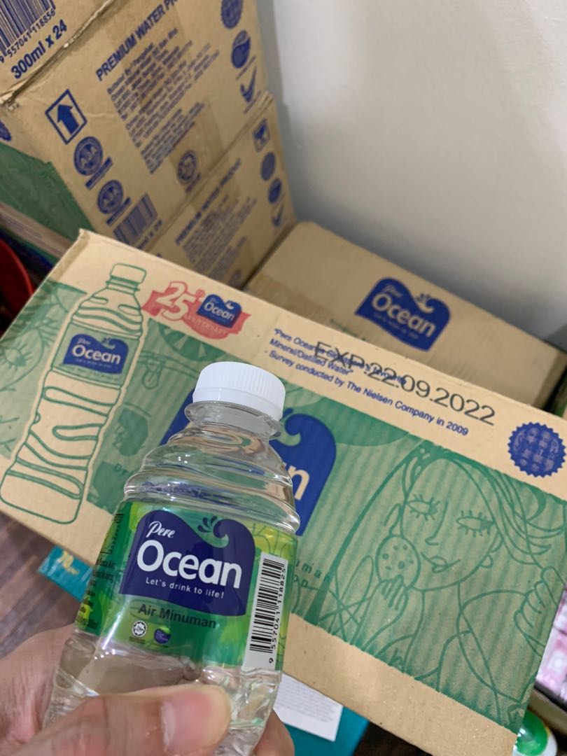 300ML PERE OCEAN PURE DISTILLED WATER (6 cartons), Food & Drinks ...