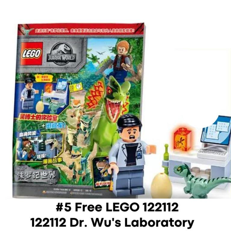 3rd Party Licensed: LEGO Jurassic World Activity Magazine with free ...