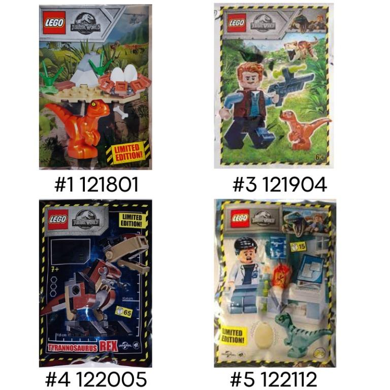 3rd Party Licensed: LEGO Jurassic World Activity Magazine with free ...