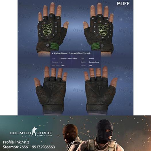 Hydra Gloves 九頭蛇手套 | Emerald 祖母綠 (FT 戰場實測), 電子遊戲, 遊戲機配件, 遊戲週邊商品 - Carousell