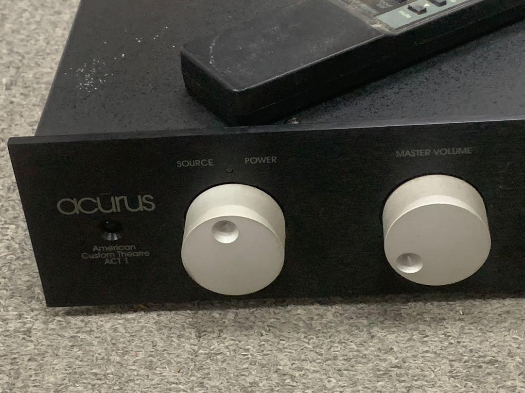 Acurus ACT1 Processor / Preamplifier, 音響器材, 其他音響配件及設備 - Carousell