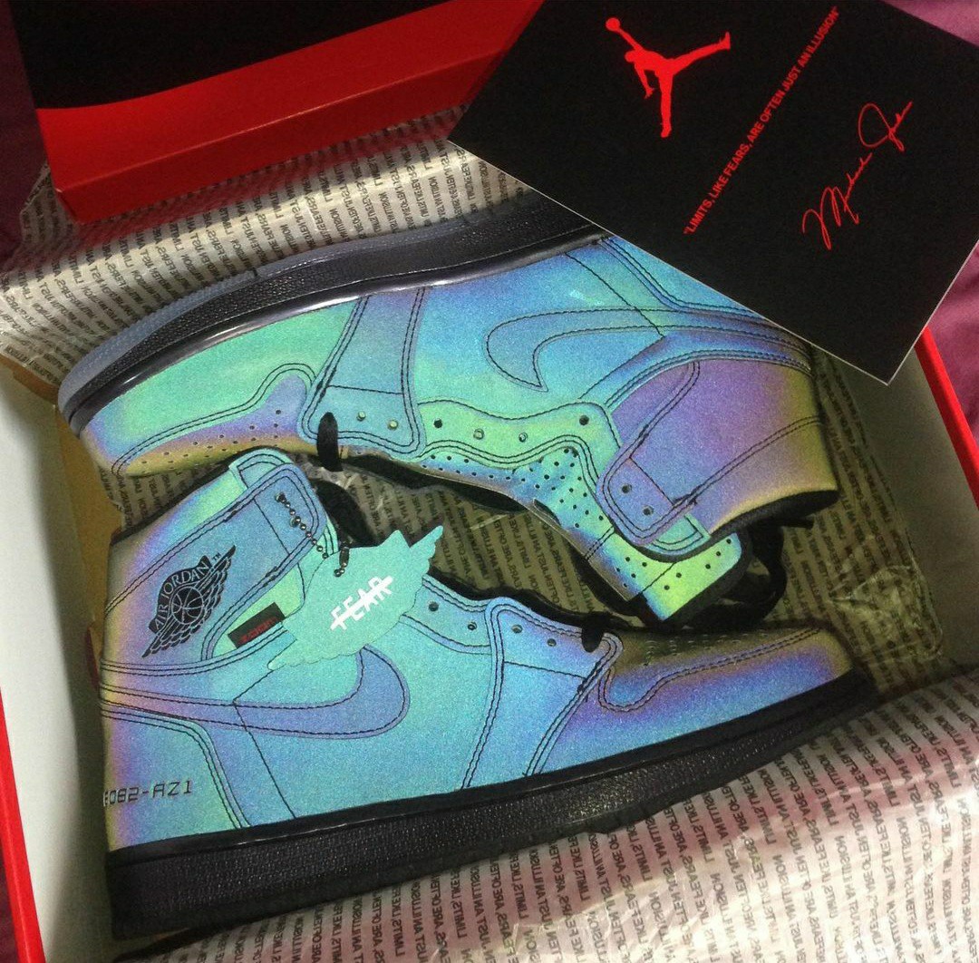Air Jordan 1 Zoom Air Fearless Reflector, Fesyen Pria, Sepatu ...