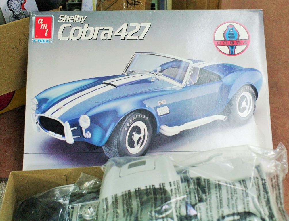 絕版-AMT / ERTL-6422 -1/16-Shelby Cobra 427-w/engine detail-M-300, 興趣及遊戲 ...