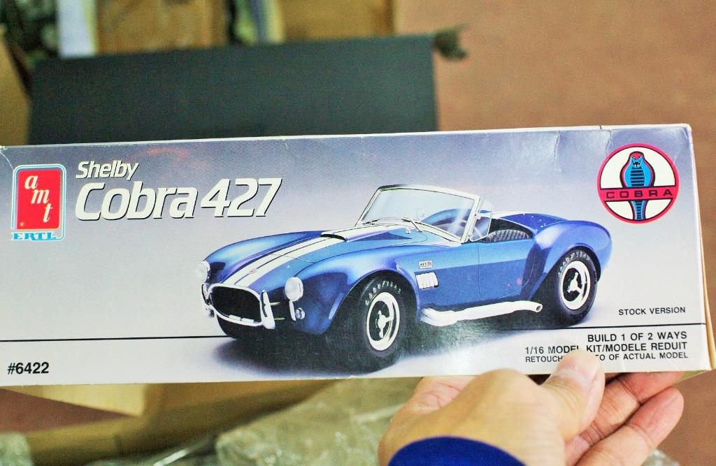 絕版-AMT / ERTL-6422 -1/16-Shelby Cobra 427-w/engine detail-M-300, 興趣及遊戲 ...