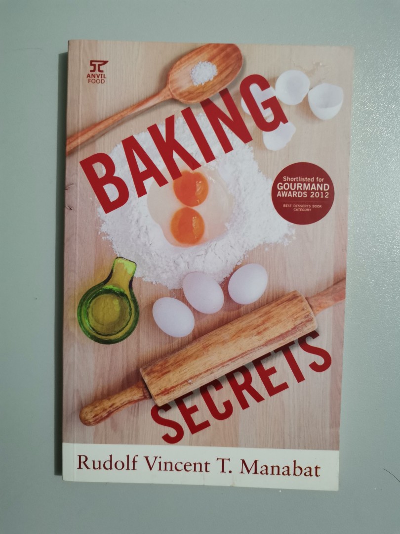 Baking Secrets by Chef RV Manabat, Hobbies & Toys, Books & Magazines ...