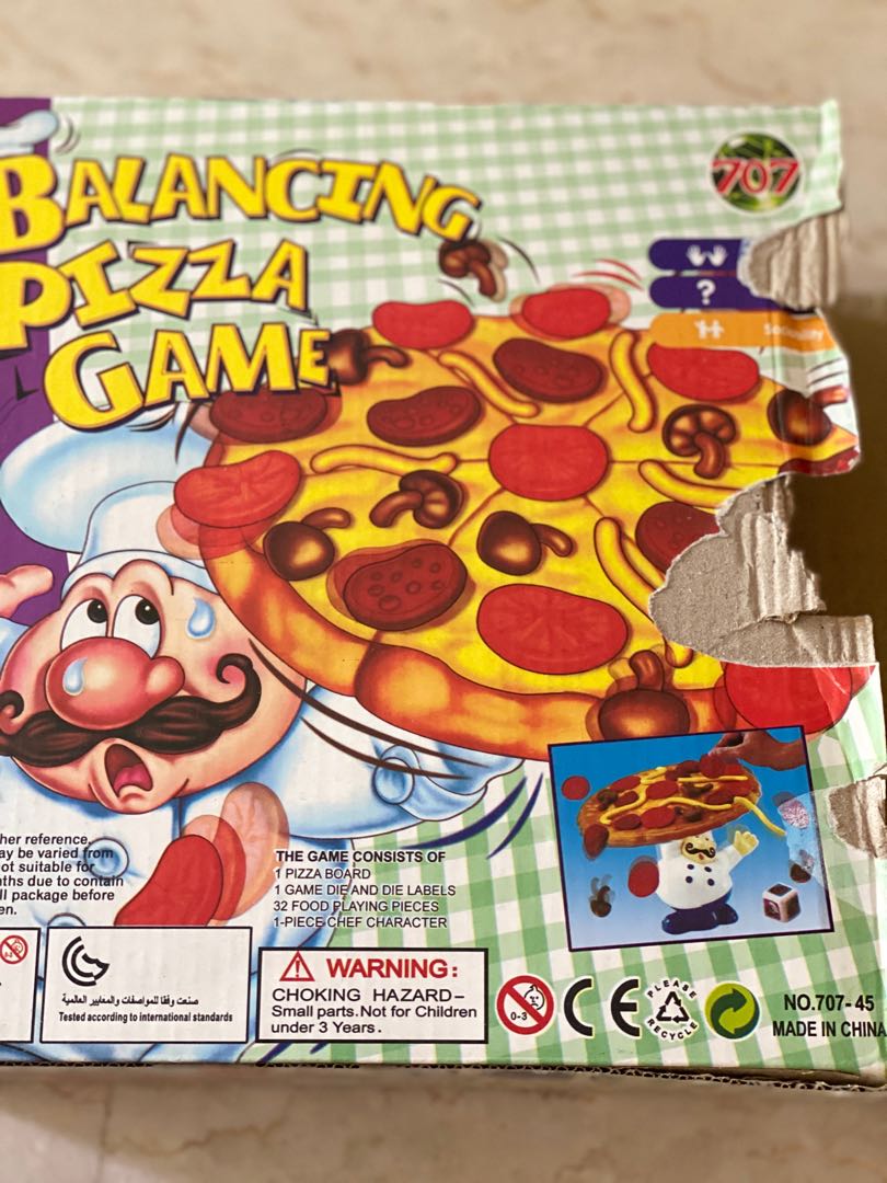 Balancing Pizza Game Hobbies Toys Toys Games On Carousell
