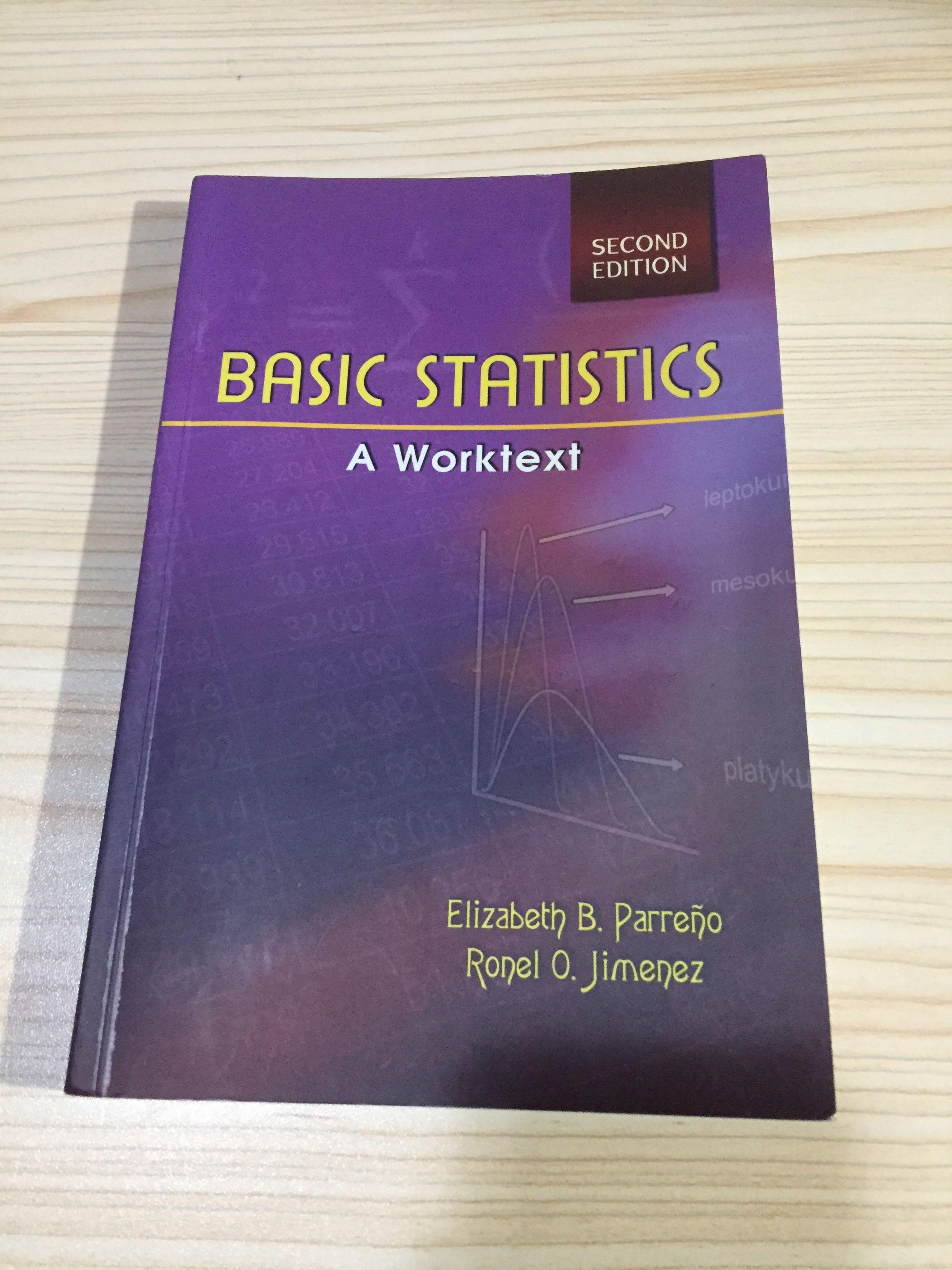 Basic Statistics, Hobbies & Toys, Books & Magazines, Textbooks on Carousell