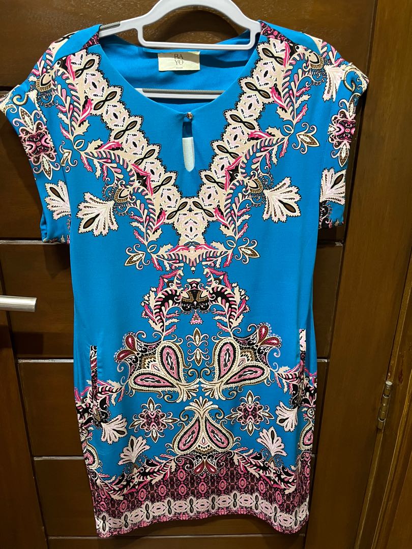 Bayo blue dress, Women's Fashion, Dresses & Sets, Dresses on Carousell