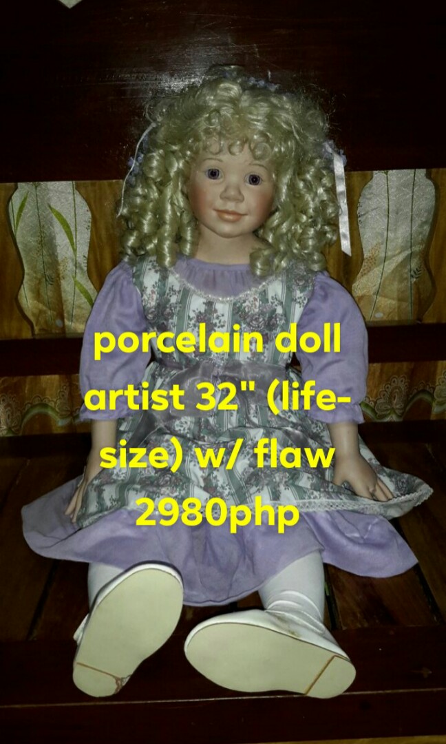 big porcelain dolls artist collection, Hobbies & Toys, Toys & Games on ...