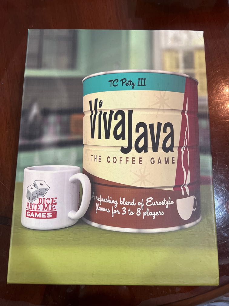 Board Game - Viva Java The Coffee Game, Hobbies & Toys, Toys & Games on ...