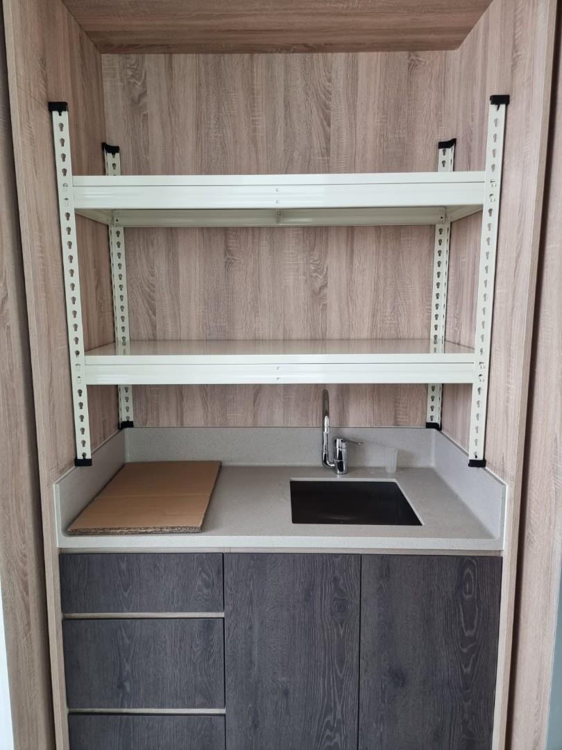 Boltless rack / L shape rack, Furniture & Home Living, Furniture ...