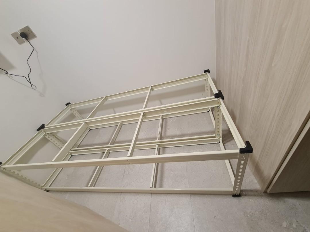 Boltless rack / L shape rack, Furniture & Home Living, Furniture ...