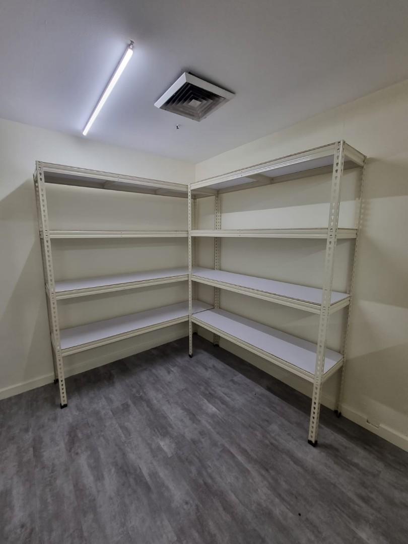 Boltless rack / L shape rack, Furniture & Home Living, Furniture ...