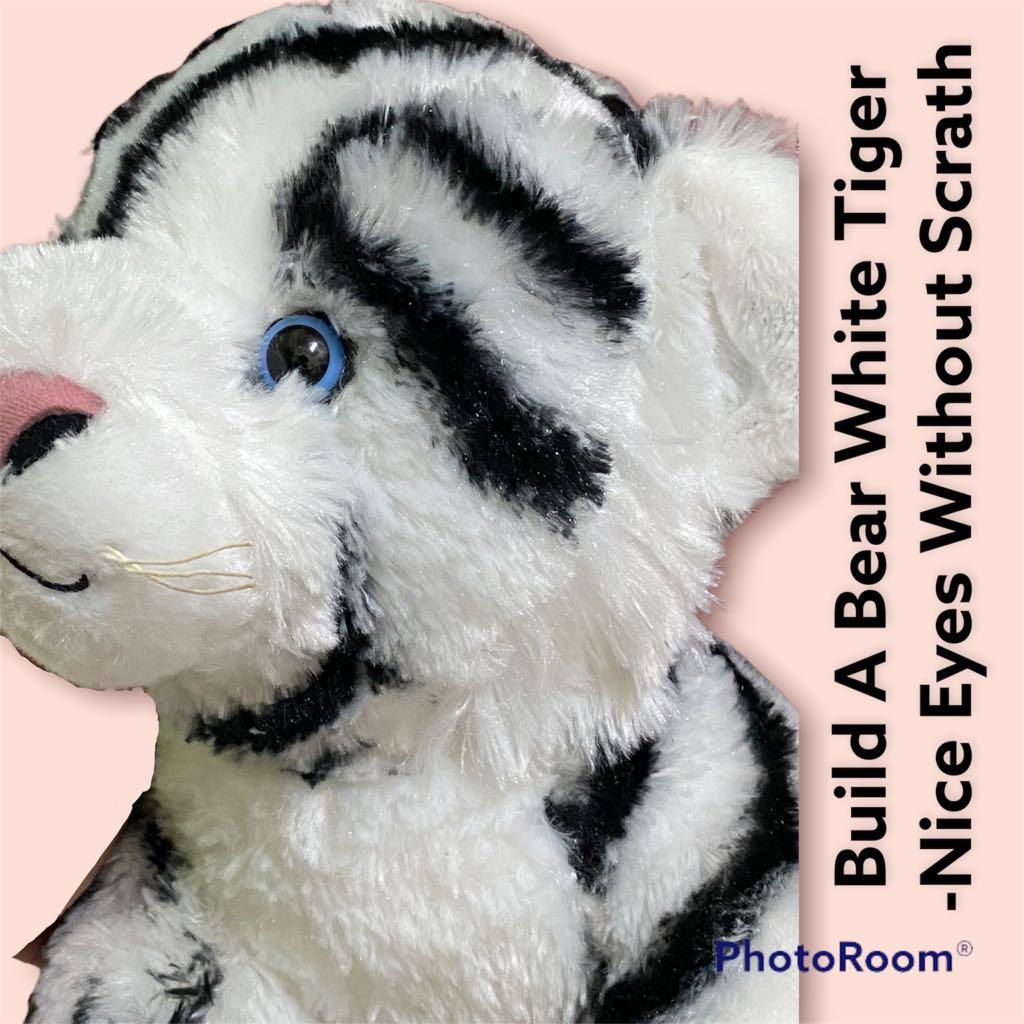 Build A Bear Tiger White ( BAB TIGER ), Hobbies & Toys, Toys & Games on ...