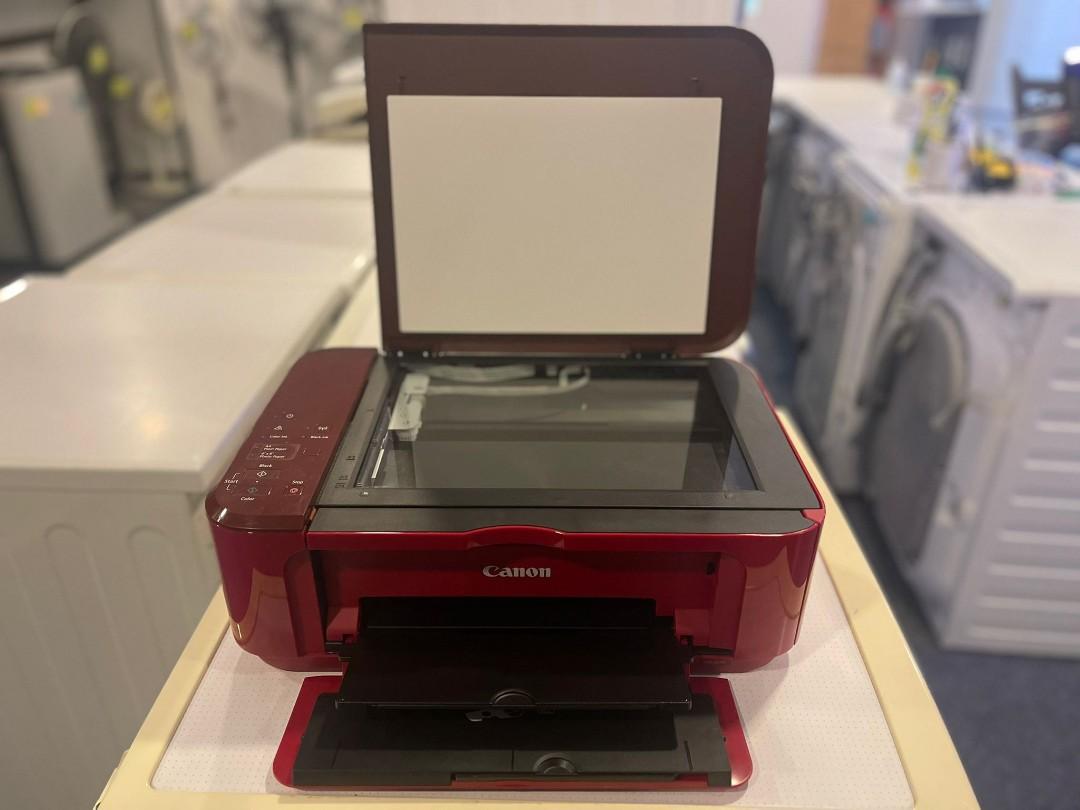Canon PIXMA MG-3670 All-in-One Printer - Red, Computers & Tech ...