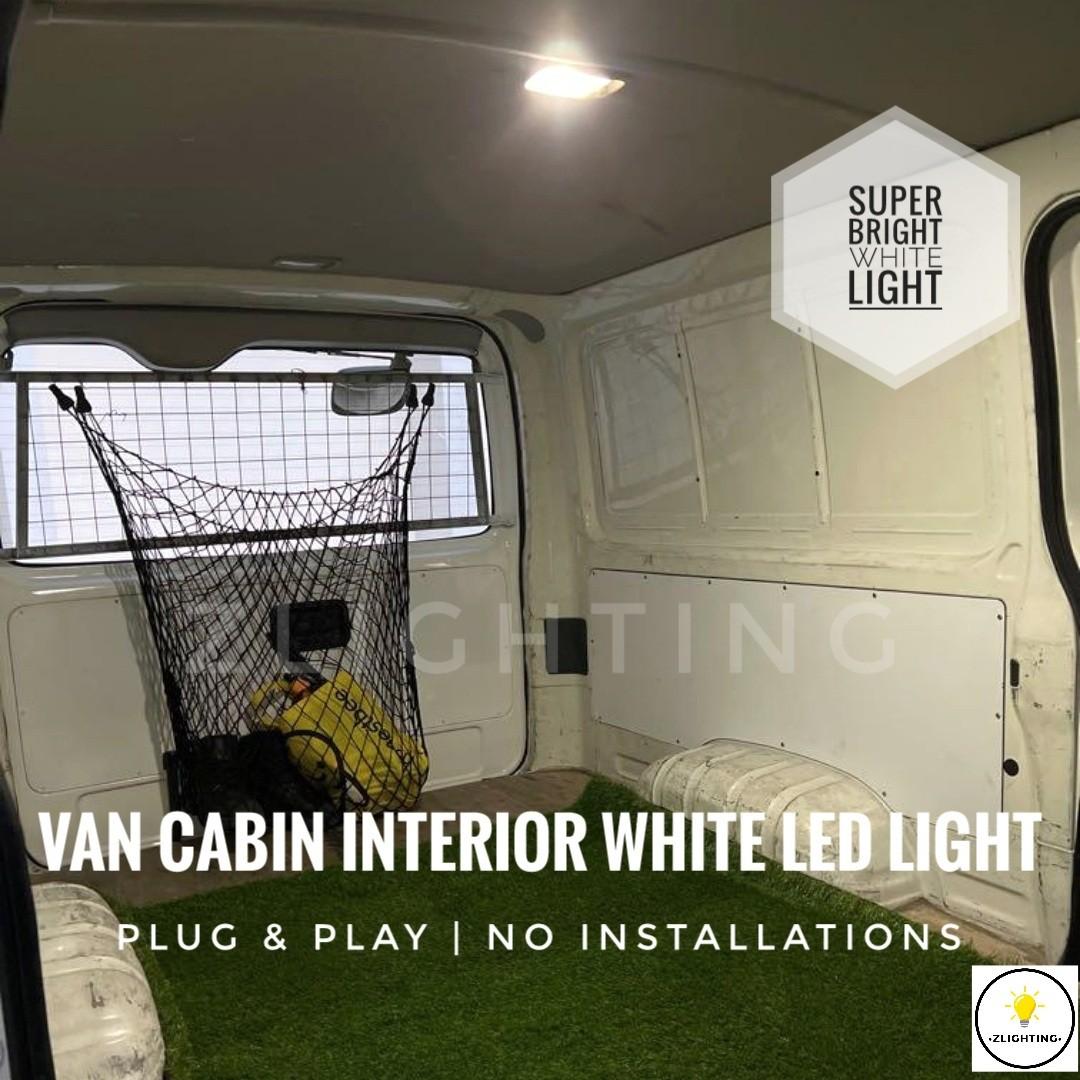 Car Van Cabin Interior Light | Car dome light map lights | White LED ...
