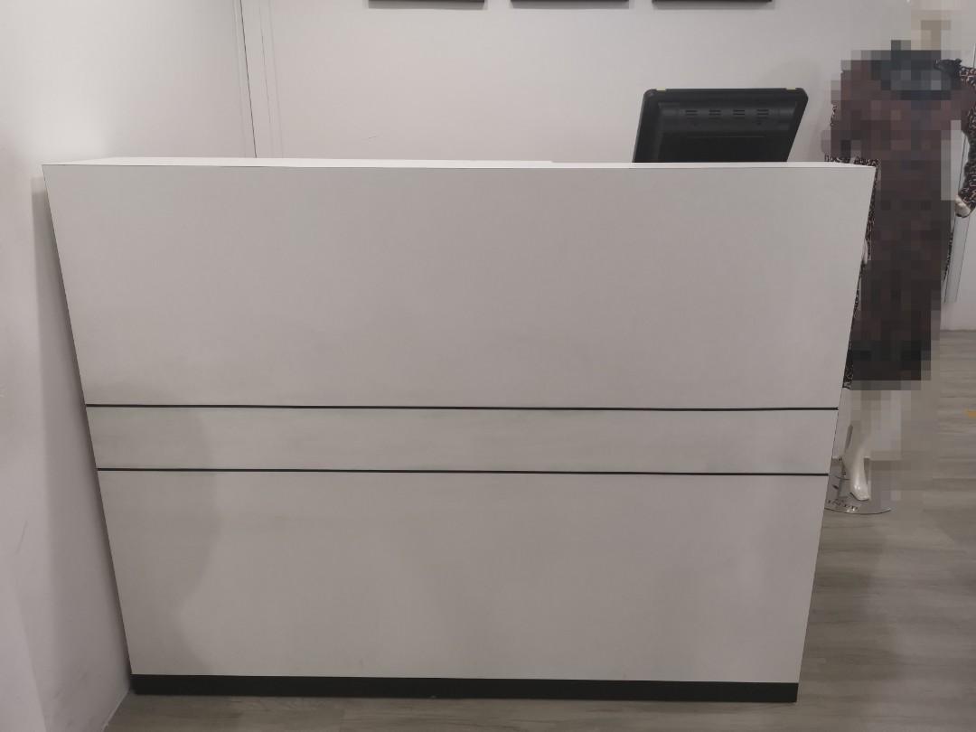 Cashier counter table, Furniture & Home Living, Furniture, Tables ...