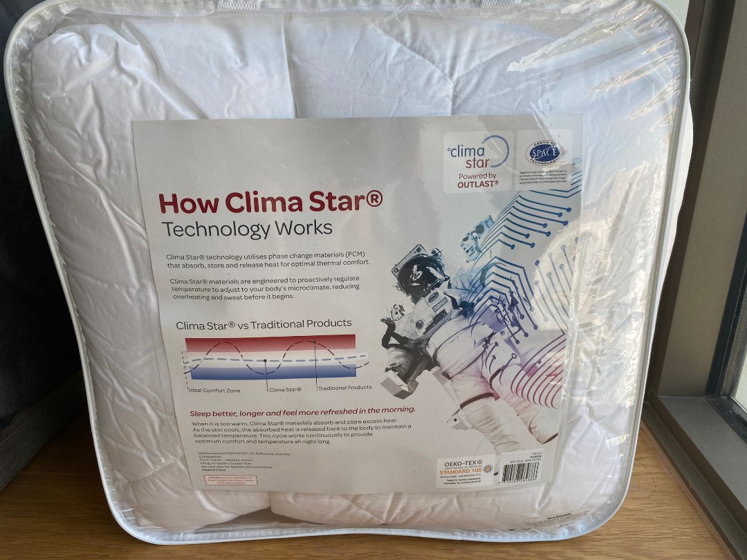 ClimaStar Outlast Queen Quilt, Furniture & Home Living, Furniture, Bed ...